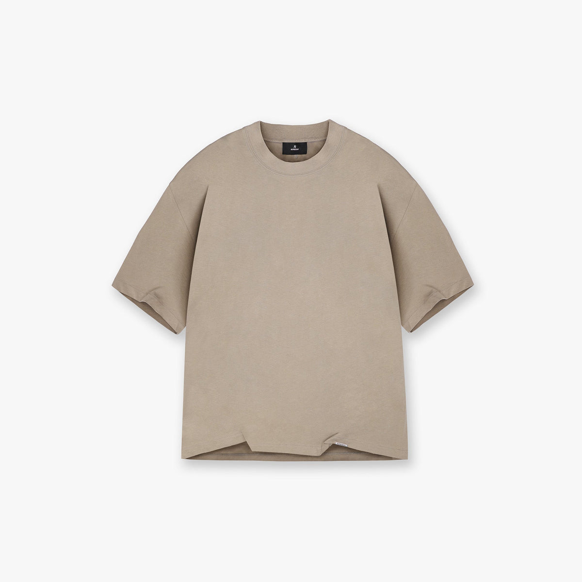 Initial Oversized Boxy T-Shirt | Dune | REPRESENT