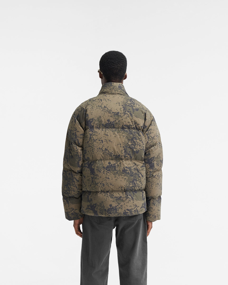 Puffer Jacket | Camo | Represent Clo | REPRESENT CLO