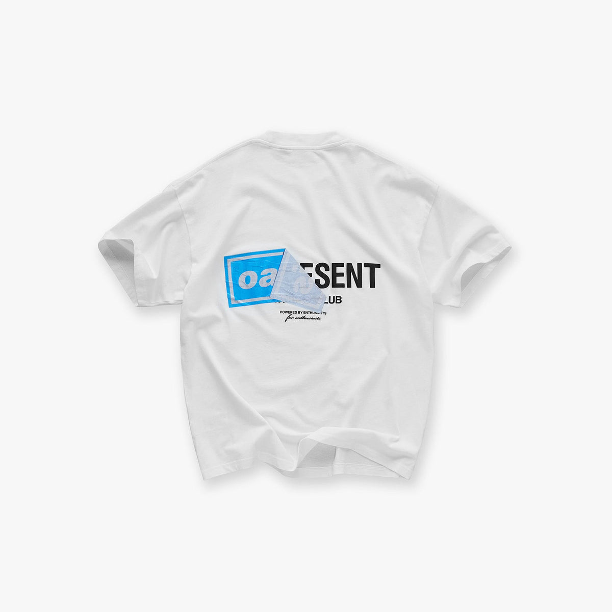 Represent X Oasis Owners Club T-Shirt | Flat White | REPRESENT