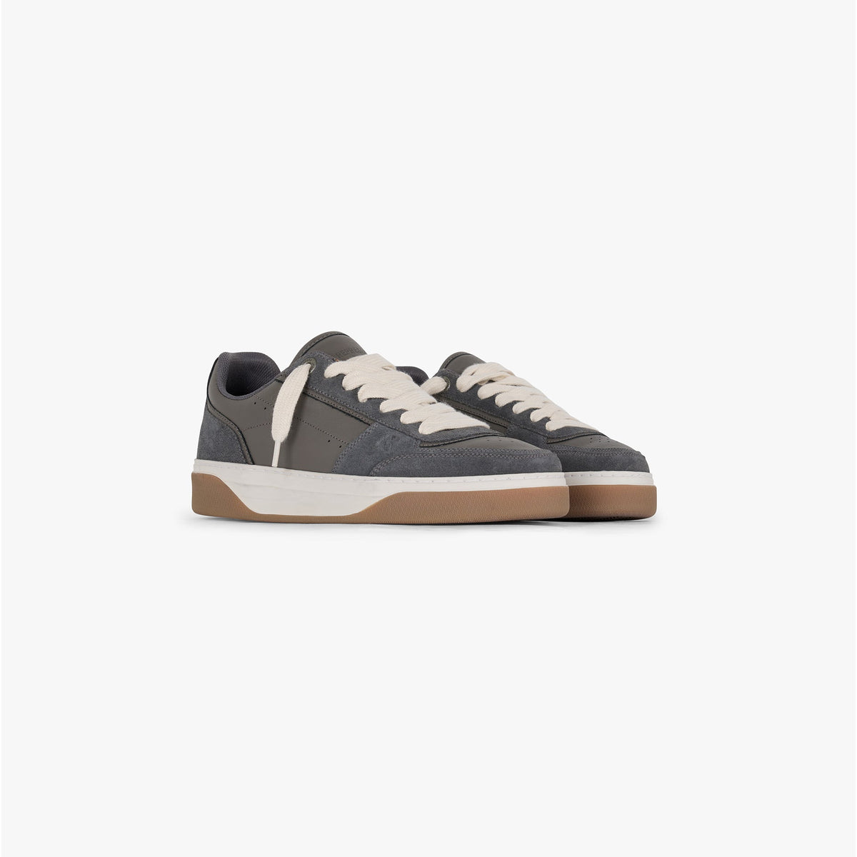 Initial Sneaker - Suede - Dark Taupe | REPRESENT