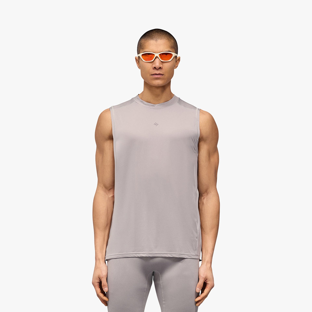 247 Contour Run Tank - Titanium | REPRESENT