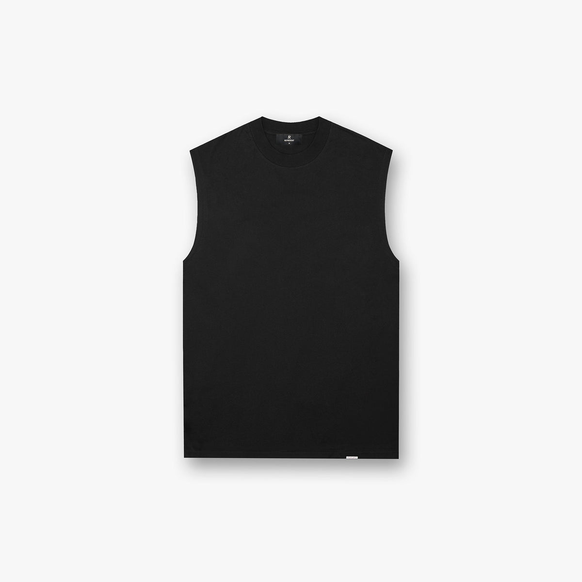 Initial Boxy Tank - Black | REPRESENT