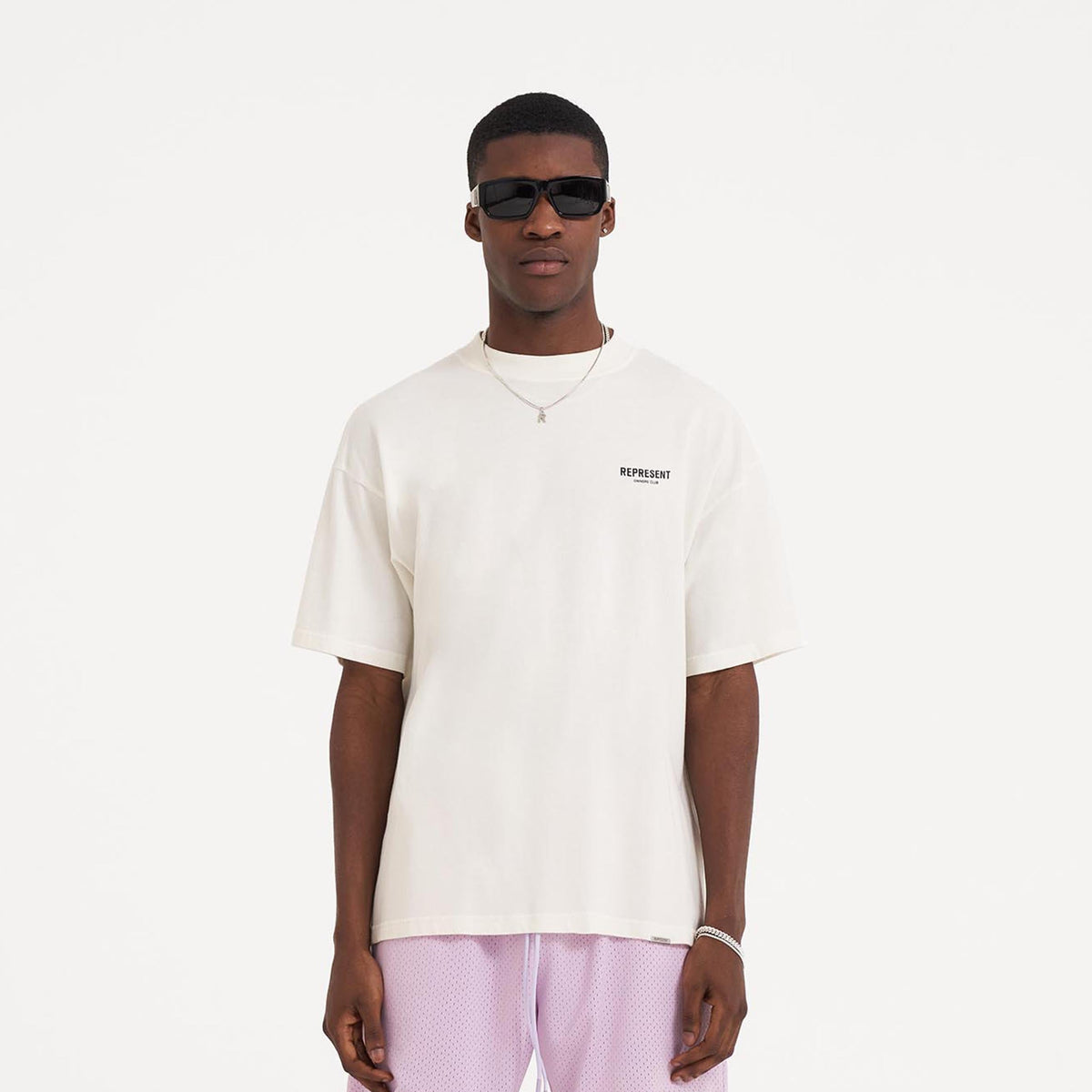 Represent Owners Club T-Shirt | Flat White T-Shirts | Represent | REPRESENT
