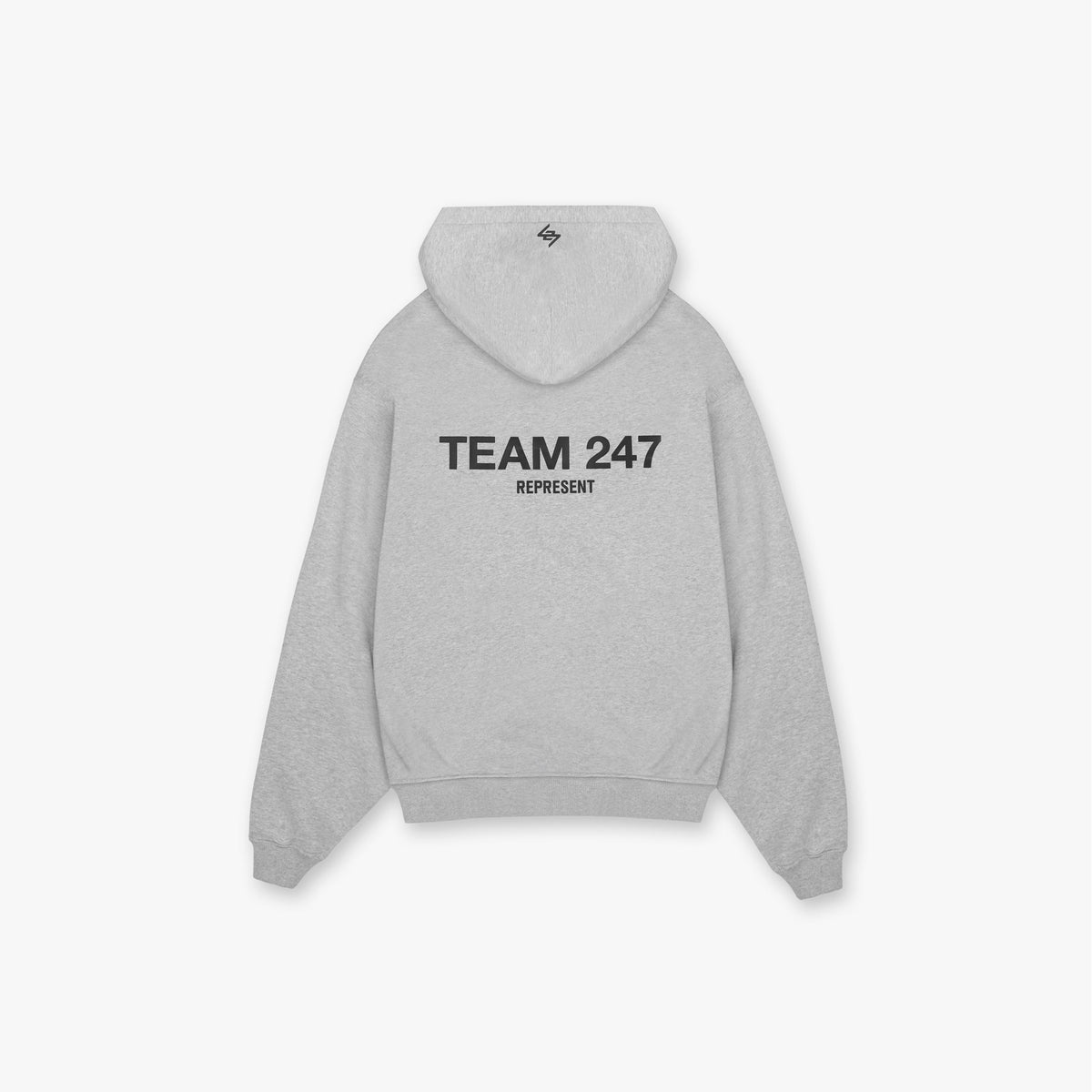 Team 247 Oversized Hoodie - Ash Grey | REPRESENT