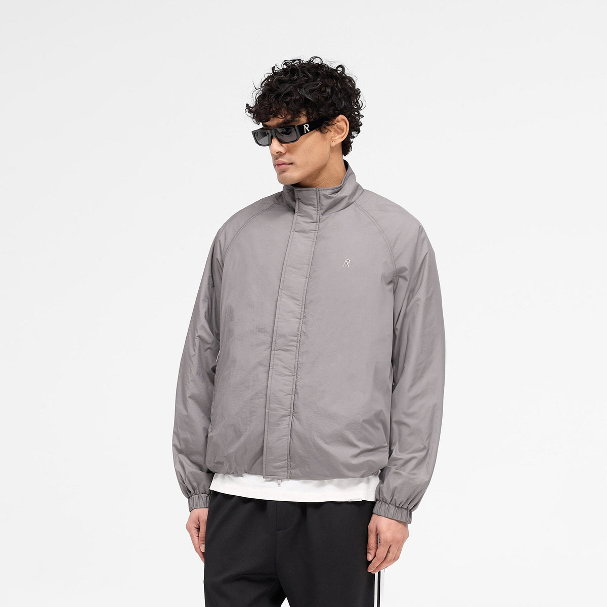 Funnel Neck Jacket | Stone | REPRESENT