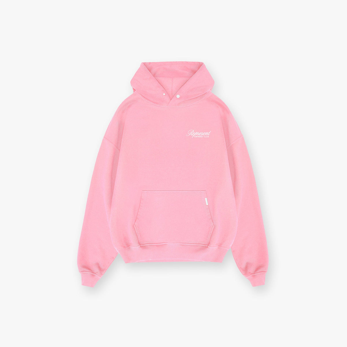 Represent Owners Club Script Hoodie | Pink | REPRESENT CLO