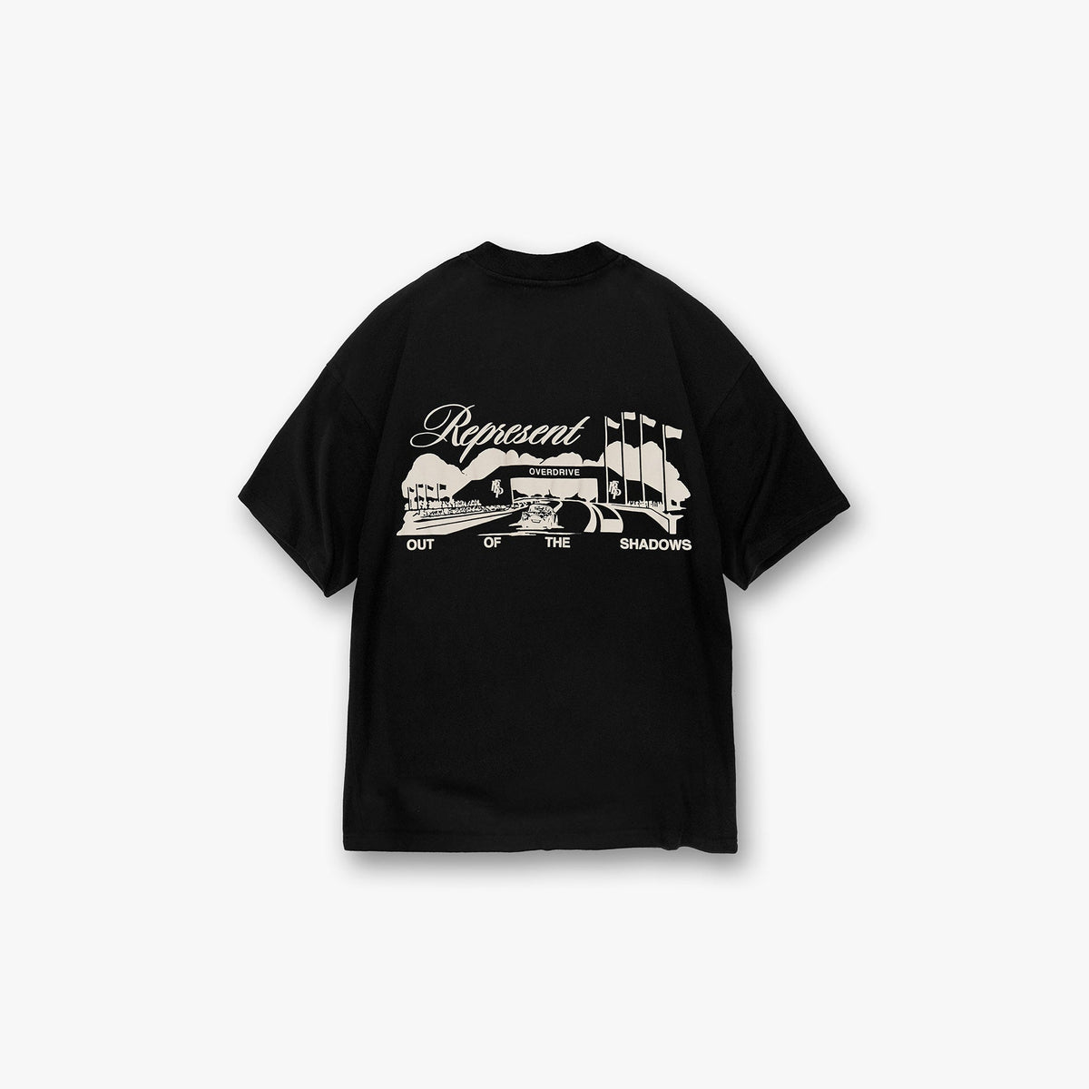 Raceway T-Shirt - Jet Black | REPRESENT
