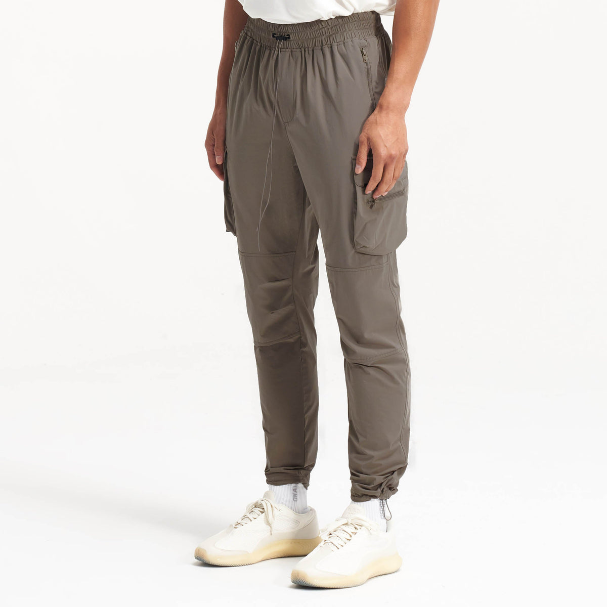 247 Pants | Represent Men’s Olive Technical Cargo Pants | REPRESENT
