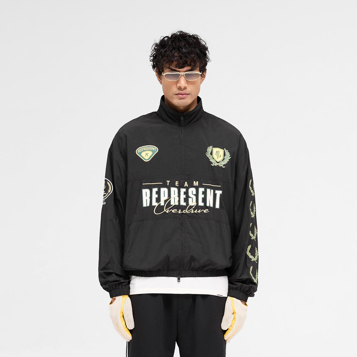World Championship Track Jacket - Black | REPRESENT
