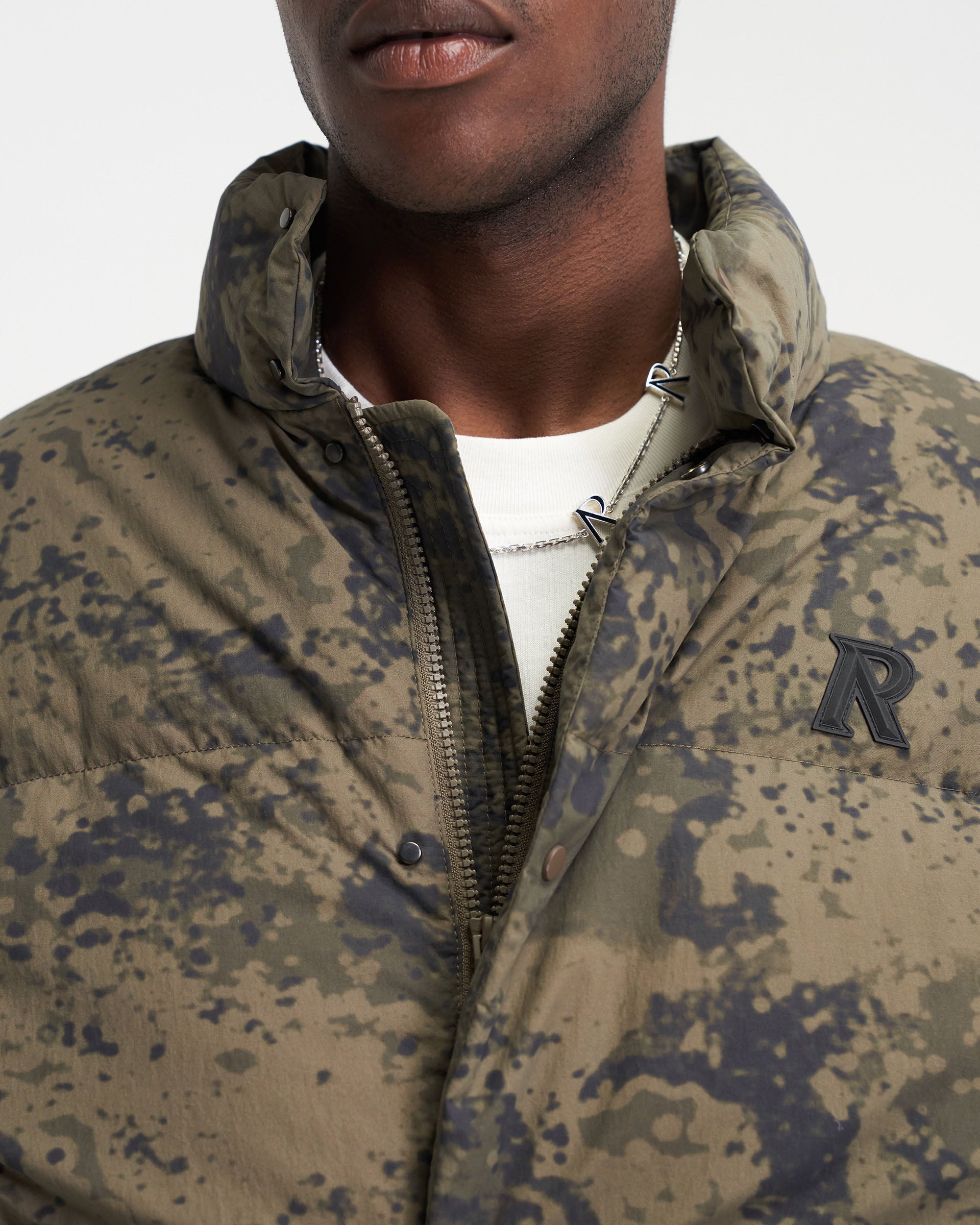 Puffer Jacket | Camo | Represent Clo | REPRESENT CLO