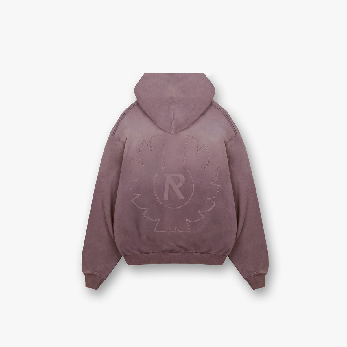 Represent X Belstaff Outline Phoenix Hoodie | Plum | REPRESENT