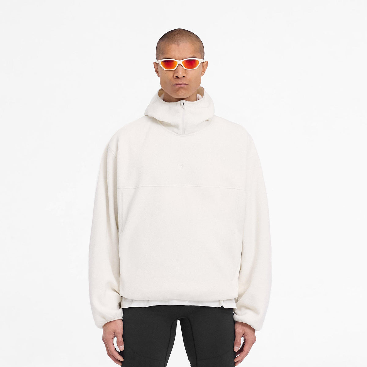 247 Fleece Hoodie | Papyrus | REPRESENT