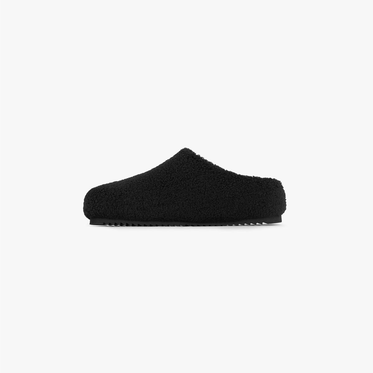 Fluffy Mule - Black | REPRESENT