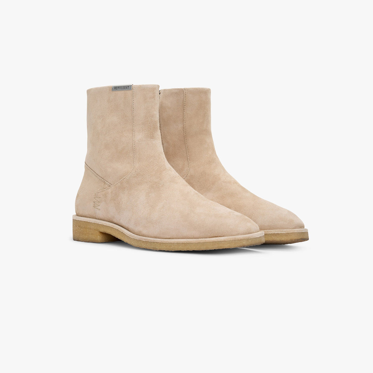Crepe Chelsea Boot | Sand | REPRESENT