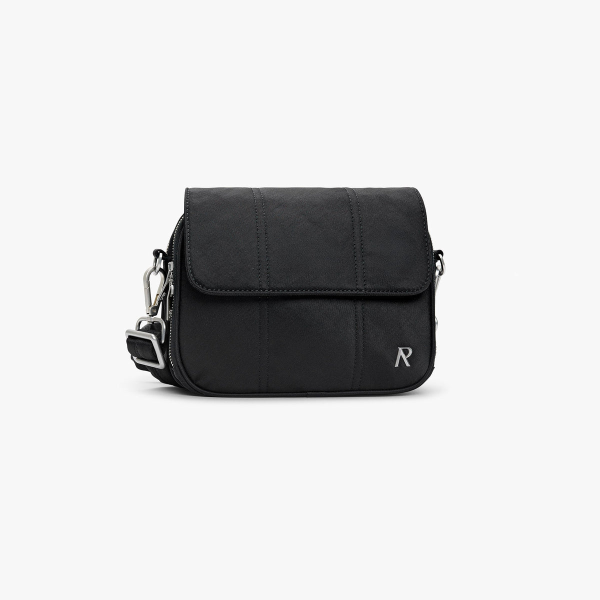 Quilted Crossbody Bag | Jet Black | REPRESENT