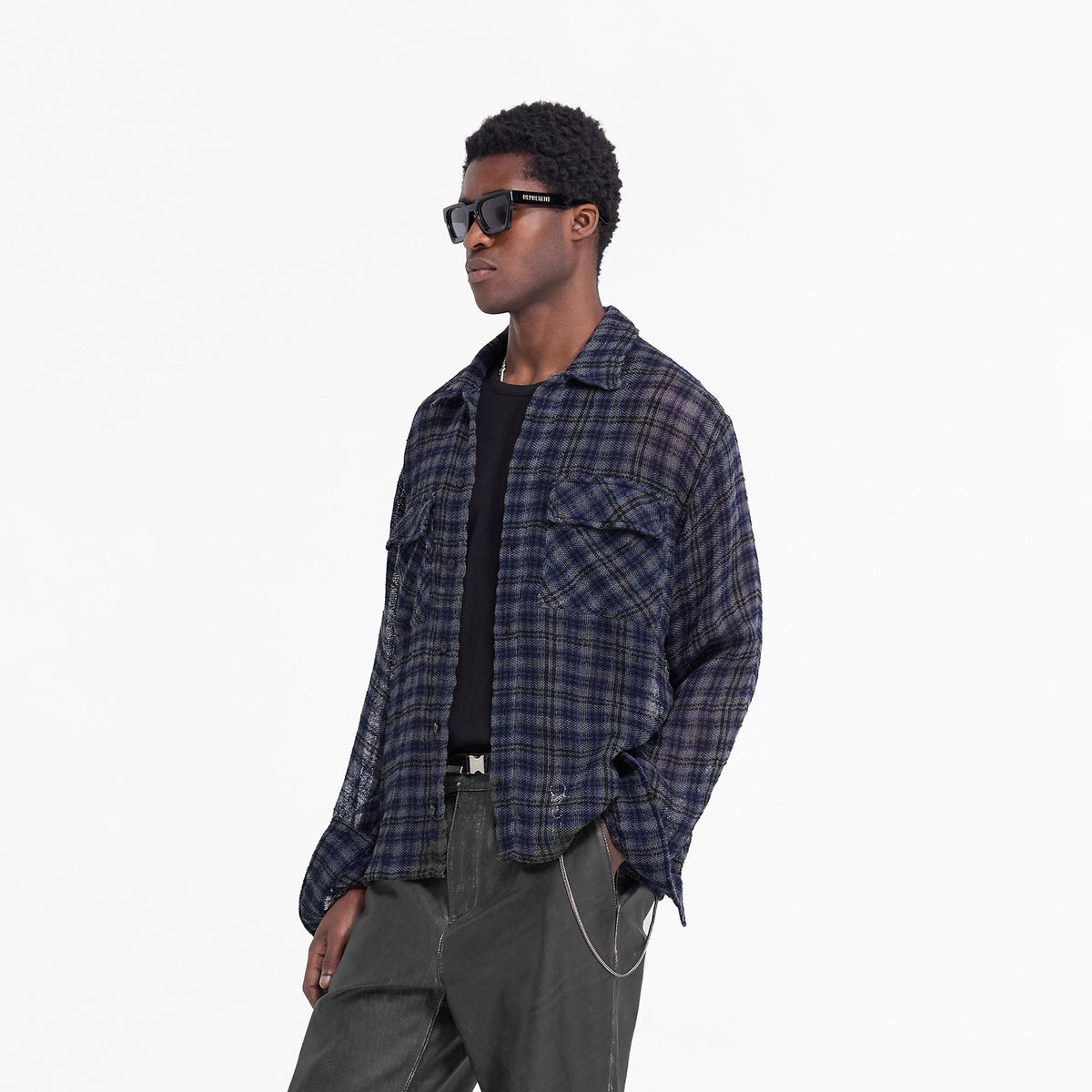 Blue Check Flannel Shirt | REPRESENT